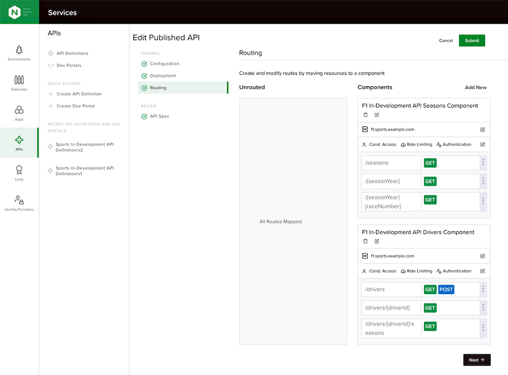 NGINX Controller 3.7 中的全新 API 管理模块和开发人员门户 - NGINX开源社区