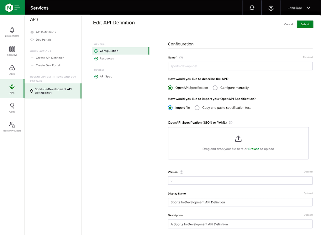 NGINX Controller 3.7 中的全新 API 管理模块和开发人员门户 - NGINX开源社区